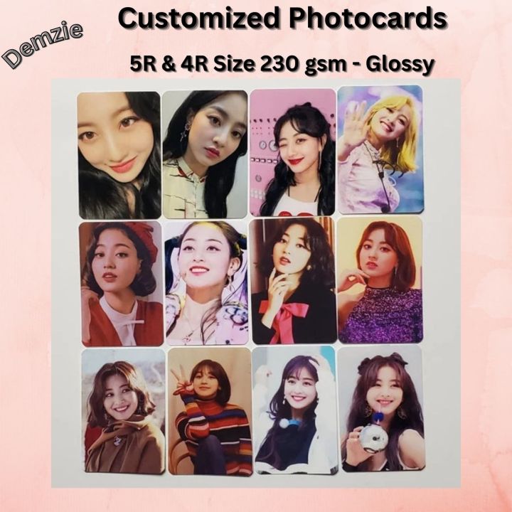 Customized Photocards 5R & 4R Size (Normal & Laminated Posters ...