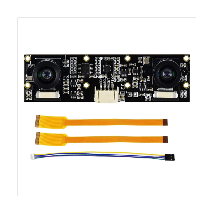 Waveshare IMX219-83 Stereo Camera Module Binocular Camera Module 8MP HD ...