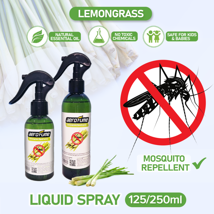 Aerofume Lemon Grass Liquid Spray (Mosquito Repellent) Scented Room ...