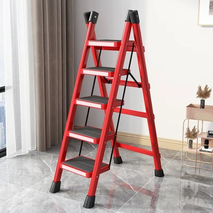 JYL 3/4/5 Layer Non-slip Folding Ladder Chair Carbon Steel High Stool ...