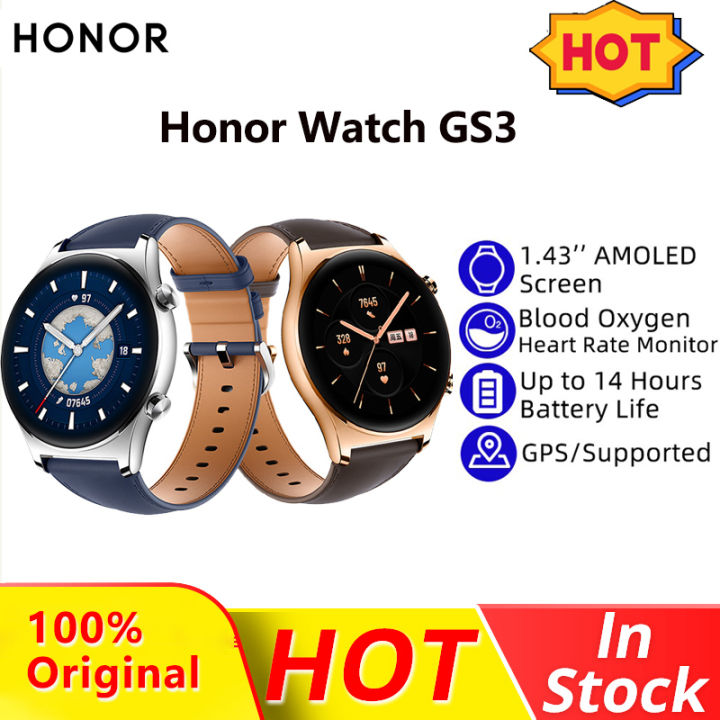 Honor Watch GS 3 Fitness Smartwatch | Curved Screen with Premium Design ...