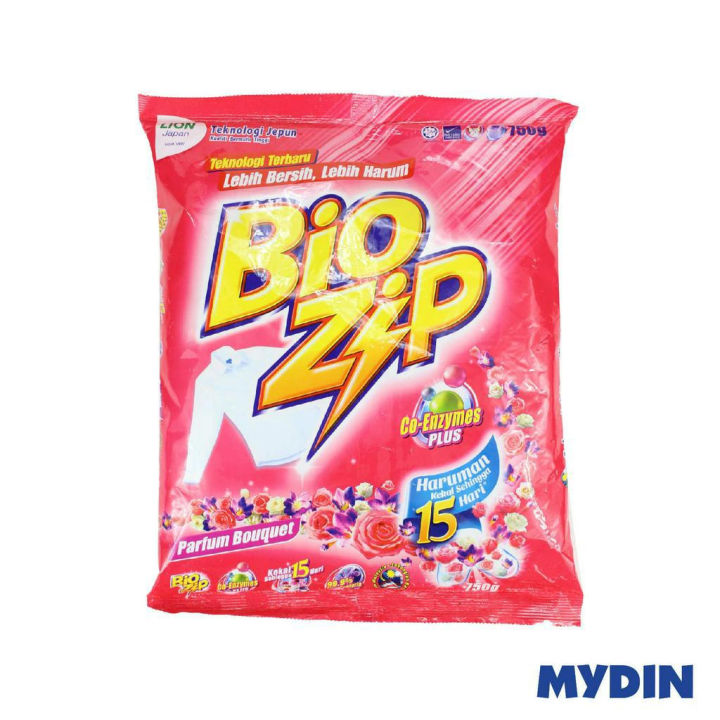 Bio Zip Parfum Bouquet Powder Detergent 750g | Lazada