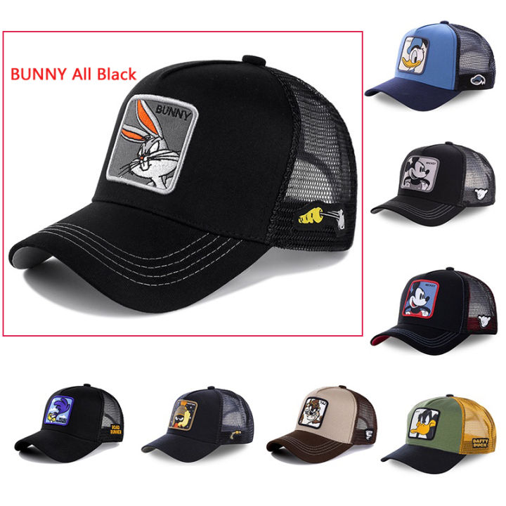 Unisex baseball cap cartoon character Mouse embroidery cap rebound cap ...