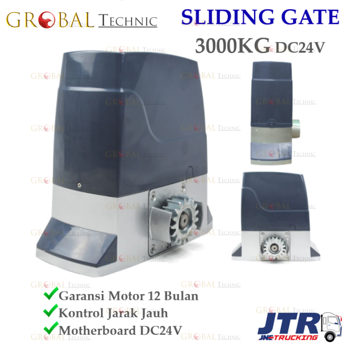 Automatic Sliding Gate 3000KG DC Motor Magnetic / Mesin Pintu Pagar ...