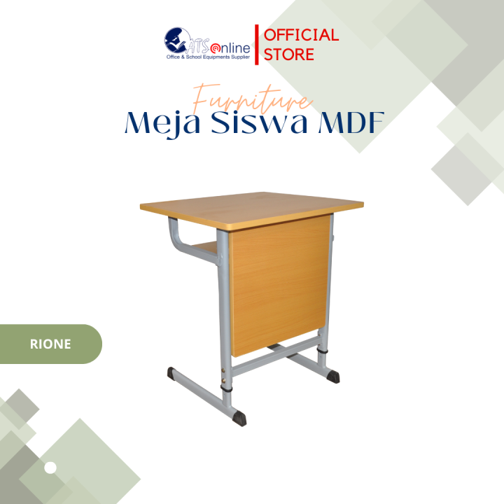 RIONE Meja Siswa MDF AD030 | Lazada Indonesia
