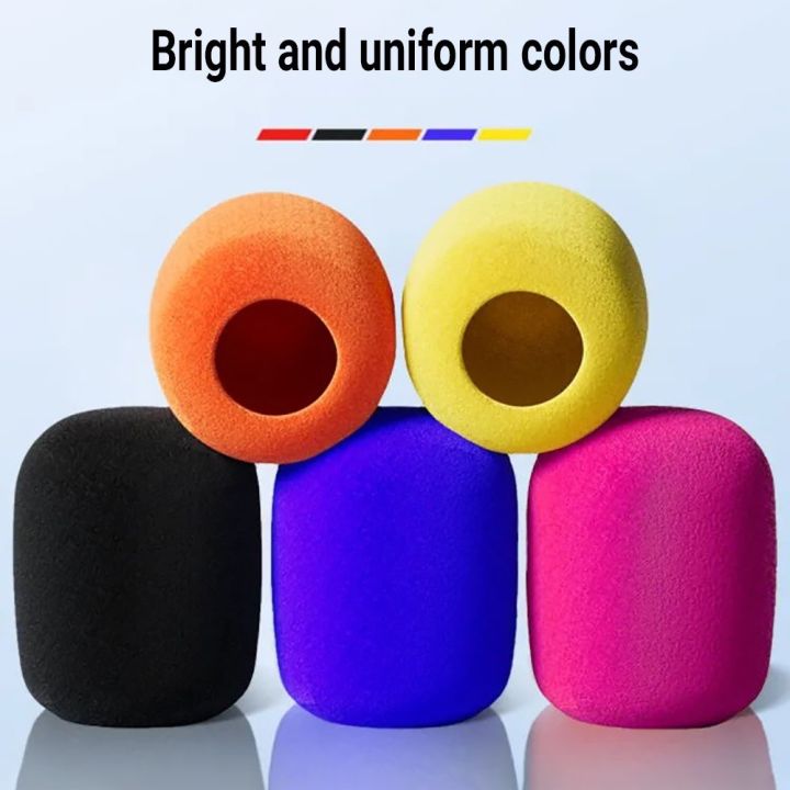 Microphone Sponge Protector Cover Anti-slip Thickened Wireless Mic ...
