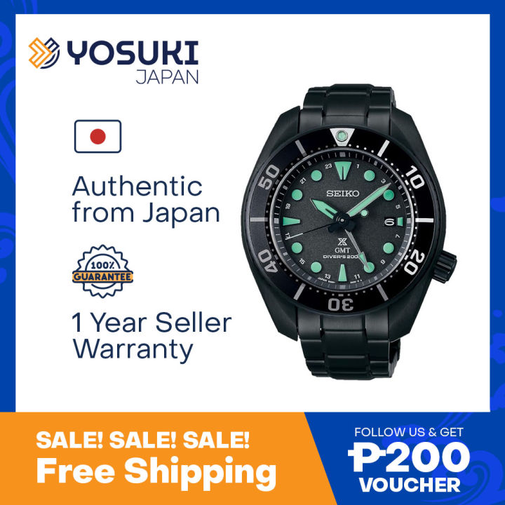 SEIKO PROSPEX SBPK007 Diver Scuba Black Black Wrist Watch For Men from ...