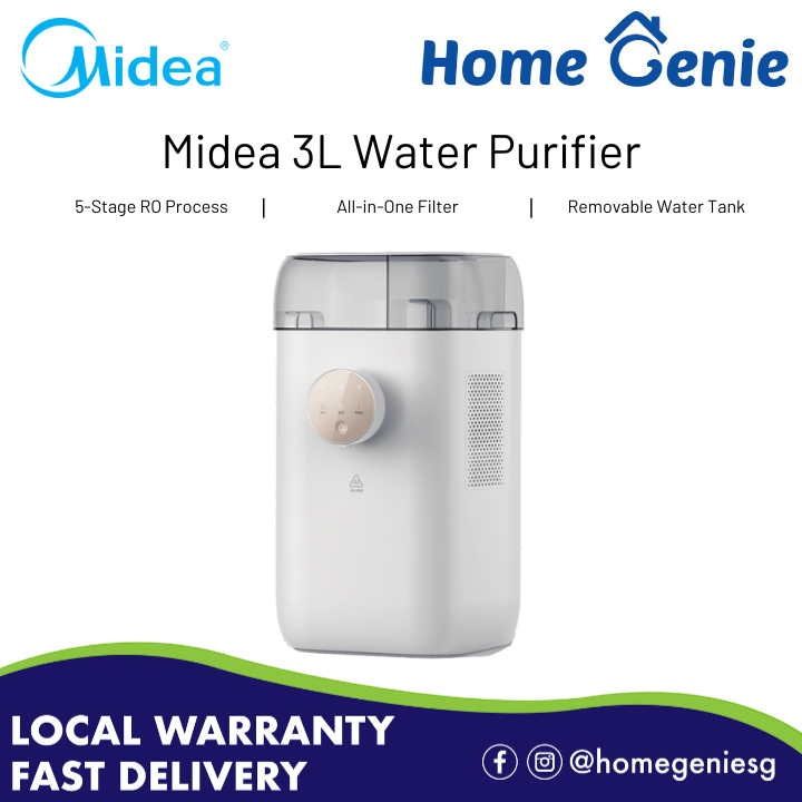 Midea 3L Water Purifier Dispenser RO Reverse Osmosis (JR-187Tt-NF ...