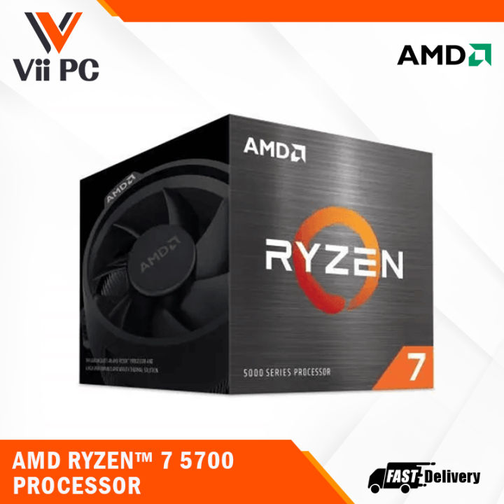 AMD Ryzen™ 7 5700 With Wraith Spire Cooler Ryzen 7 5000 G-Series 8 ...