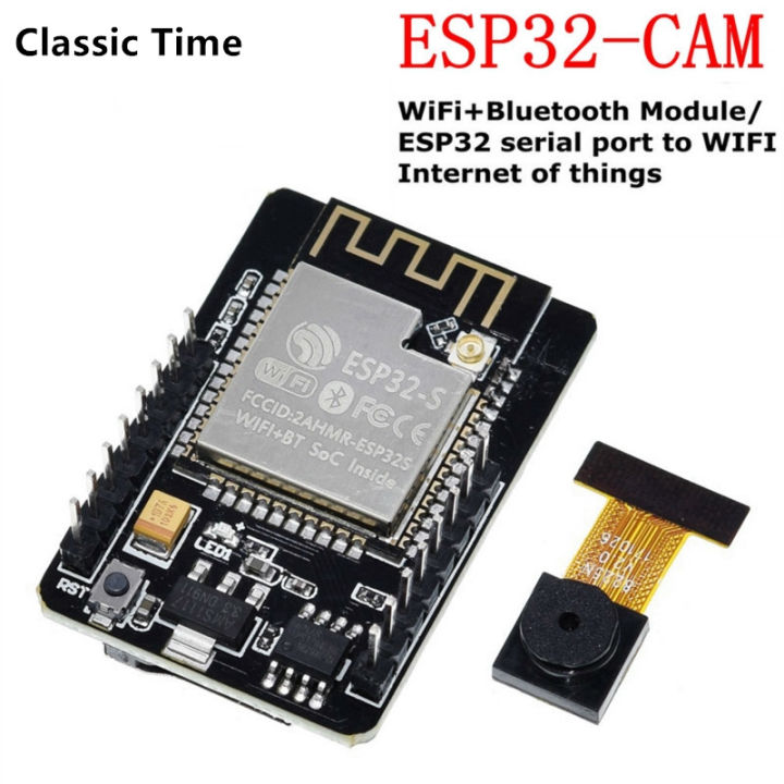 ESP32-CAM WiFi + Bluetooth Module Camera Module Development Board ESP32 ... ESP32-CAM WiFi + Bluetooth Module Camera Module Development Board ESP32 ...