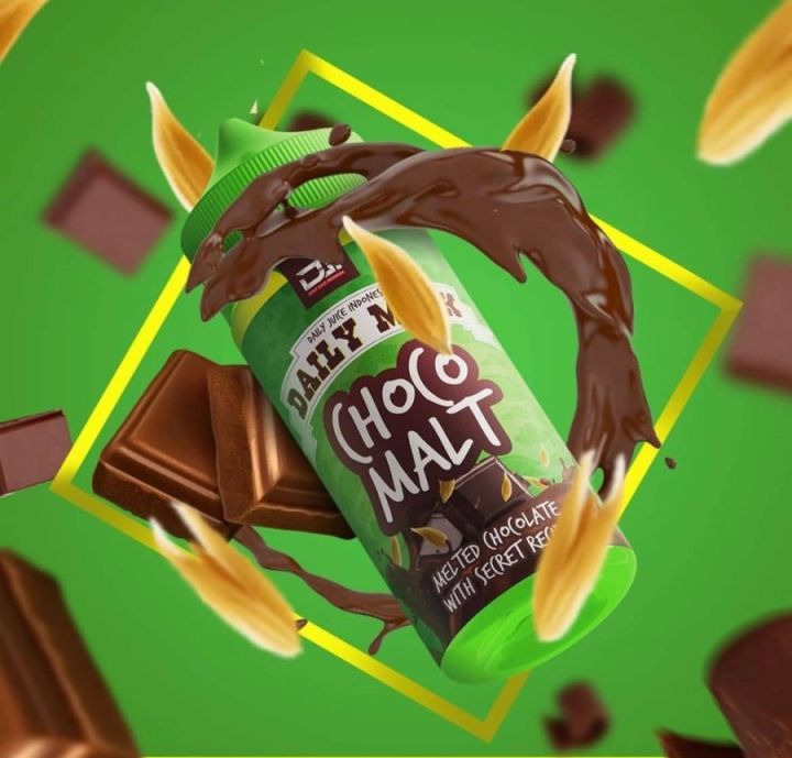 DAILY MILK CHOCO MALT MELTED CHOCOLATE BY DJI 100ML E LIQUID | Lazada ...