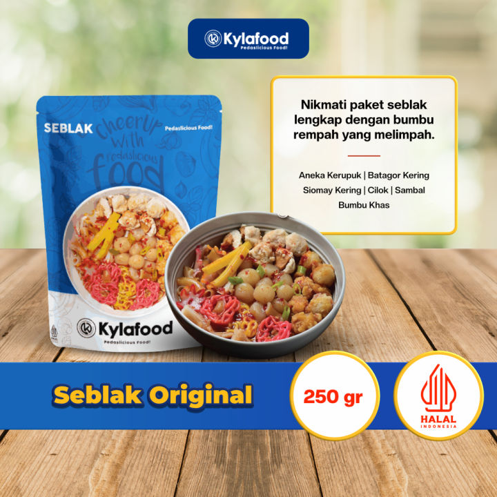 Kylafood Seblak Instan Original Makanan Ringan Frozen Food Halal ...