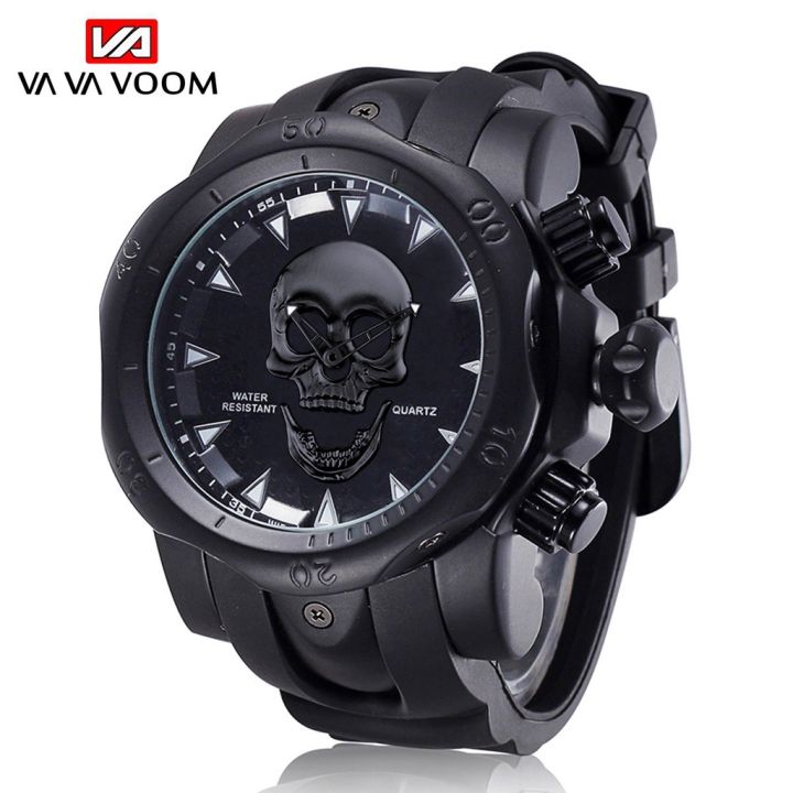 Sport watch for men with cross-border ghost head invicta skullBig ...