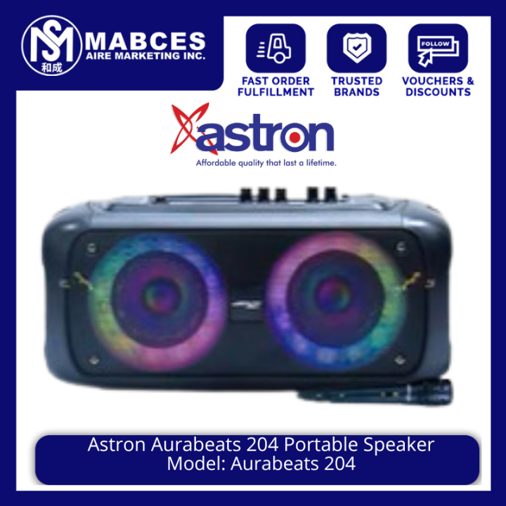 Astron Aurabeats 204 Portable Speaker | Lazada PH