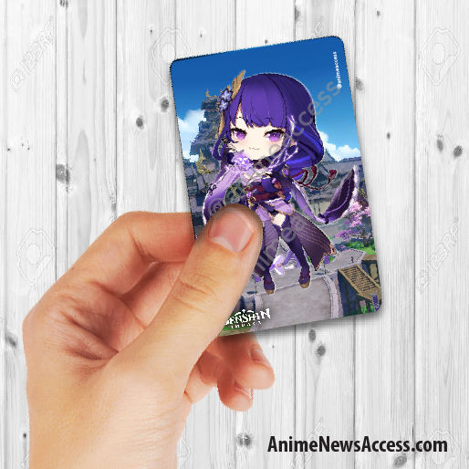 Raiden Shogun Baal (Ei) Genshin Impact Inazuma Stickers Mihoyo Fanart ...