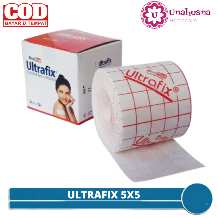 Plester Ultrafix 5 cm x 5 m Onemed Plester Luka Ultrafix 5cm x 5m Non ...