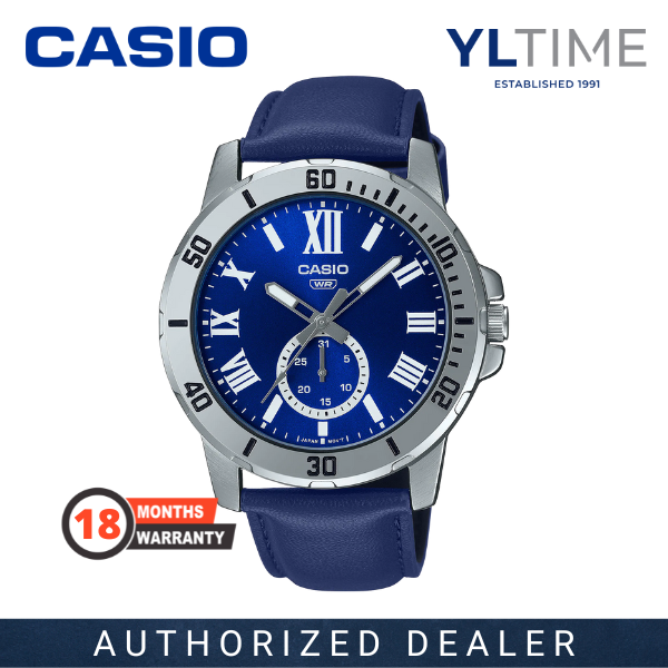 [MARCO Warranty] Casio Gent MTP-VD200L-2B Analog Quartz Watch (100% ...