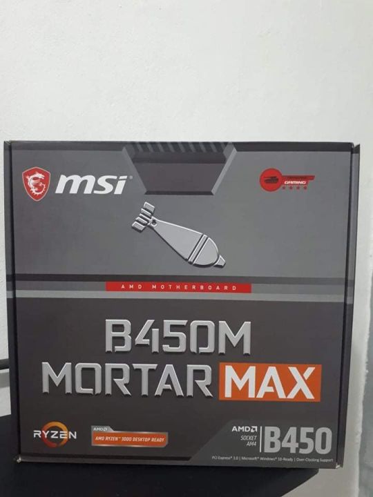 MSI B450M Mortar Max motherboard | Lazada Philippines