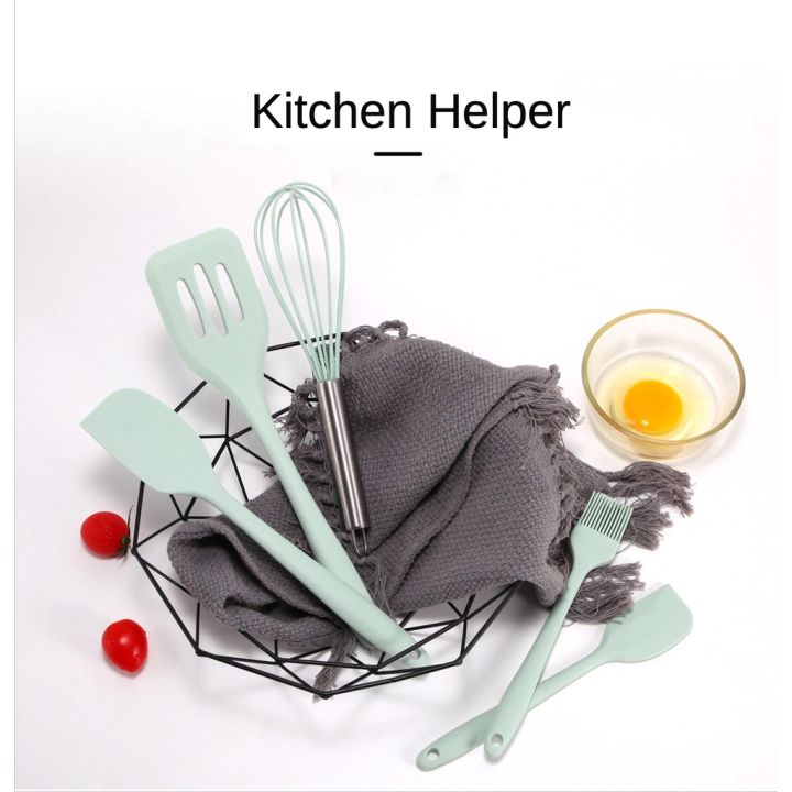 LOCAL STOCK FDA Approved Set of 5 Silicon Baking Utensils[Direct from ...