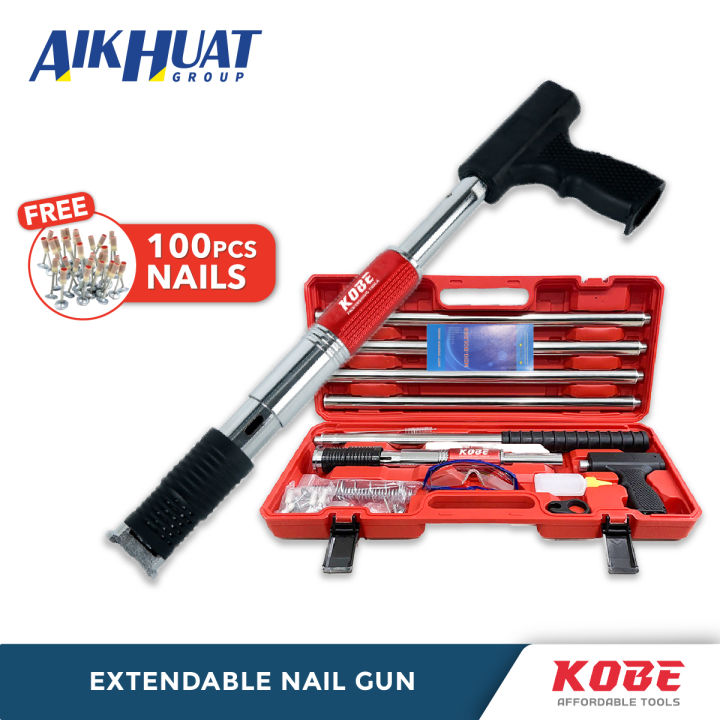 (Kobe) Extendable Manual Steel Nail Gun Heavy Duty Extension Rod ...