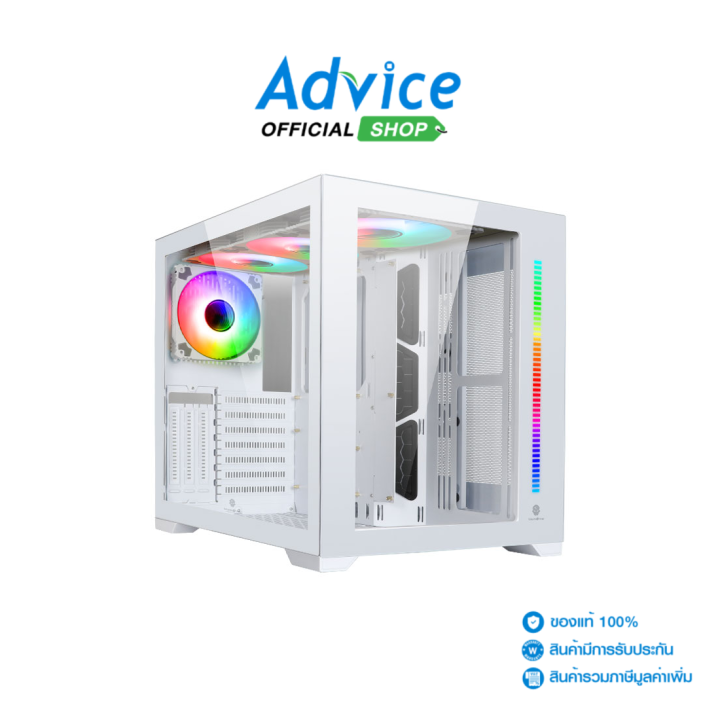 ATX CASE (NP) TSUNAMI PROTECTOR VISION IV WW 1264*4 (WHITE) | Lazada.co.th