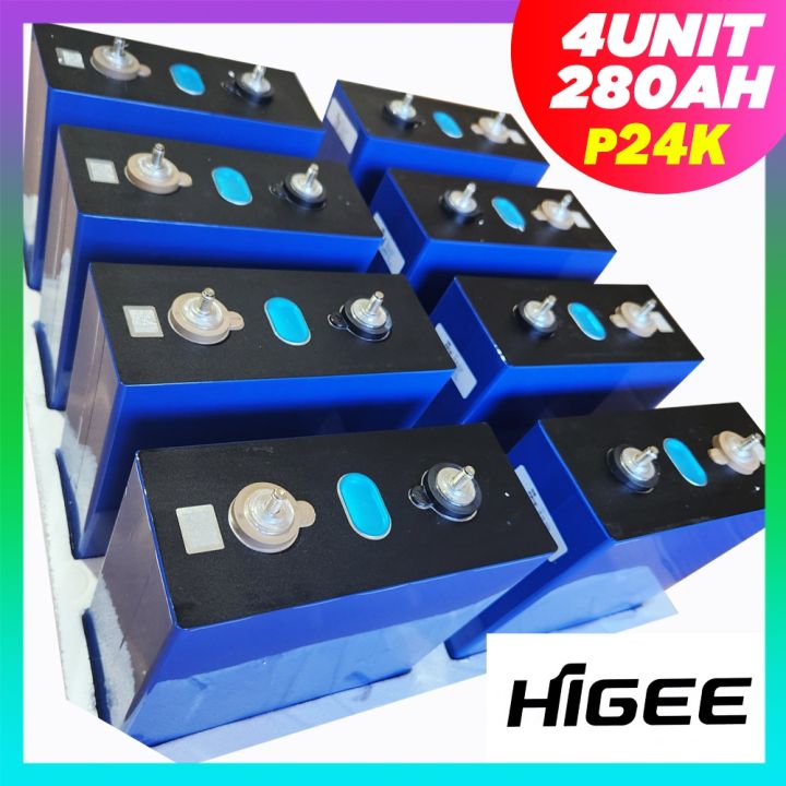 Higee 3.2V 280AH LiFePO4 Battery Lithium Ion Phosphate | Lazada PH