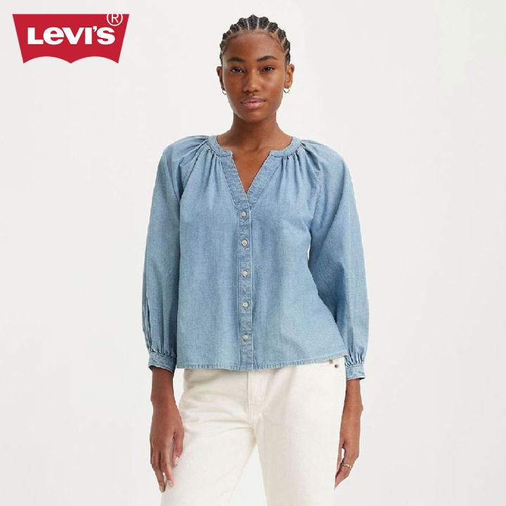 Levi's® Women's Lainey Blouse A4887-0004 | Lazada PH