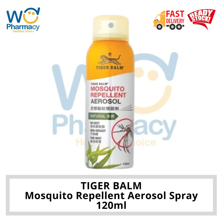 TIGER BALM Mosquito Repellent Aerosol Spray 120ml | Lazada