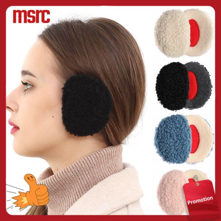 MSRC Adults and Kids Fleece Ear Protection Thick Winter Bandless Ear ...