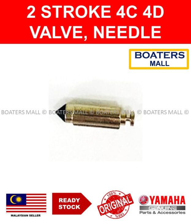 YAMAHA OUTBOARD 6F5-14392-00 VALVE, NEEDLE 2 STROKE 4C 4D 100% ORIGINAL - BOATERS MALL | Lazada