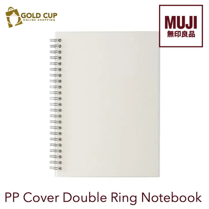 MUJI PP Cover Double Ring Notebook | Lazada PH