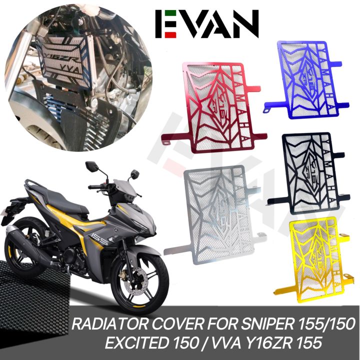 EVAN.ph Radiator Cover CNC Aluminum Alloy For Sniper 155 VVA/Excited ...