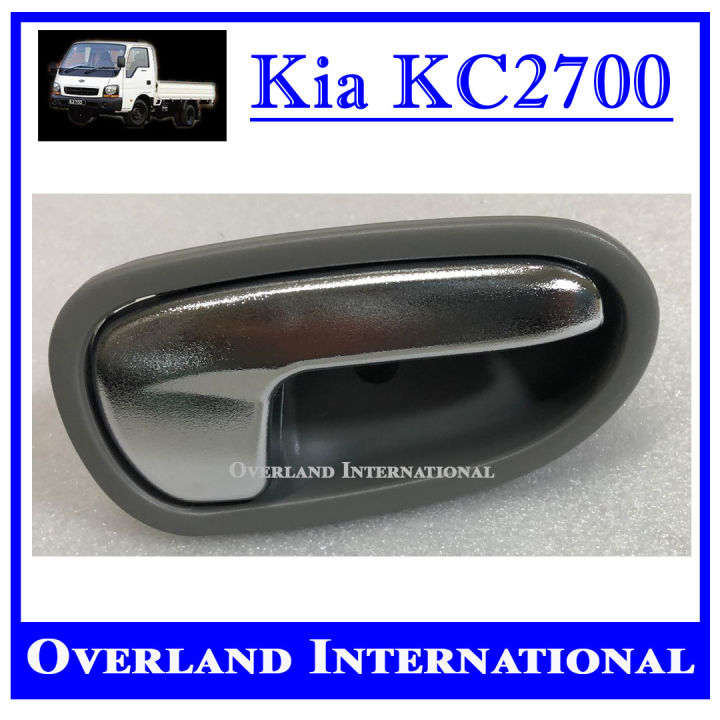 DOOR HANDLE DOOR OPENER - INNER Chrome Front Right For KIA KC2700 2002 ...