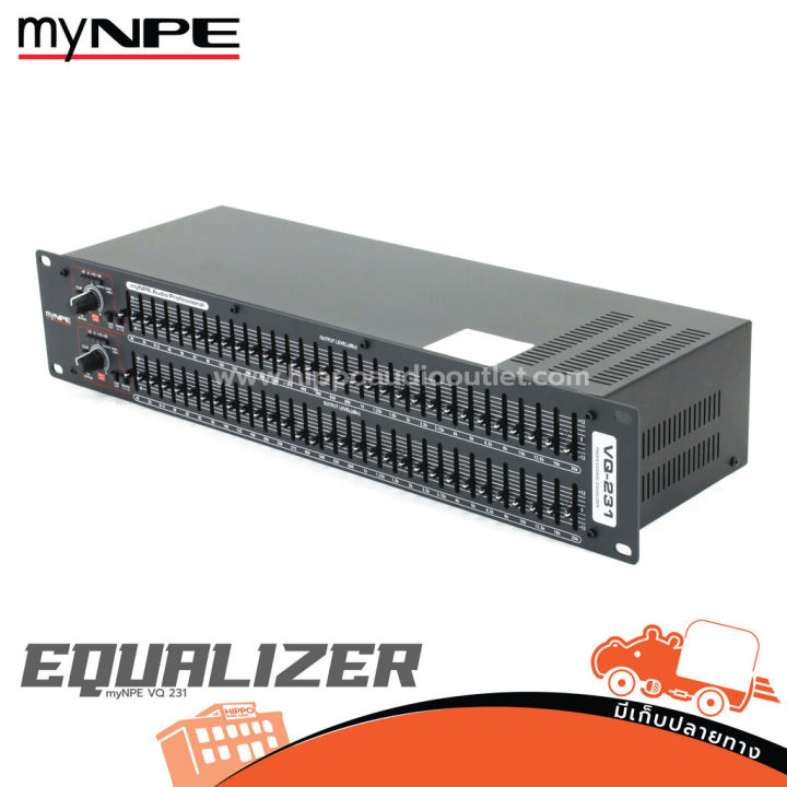 myNPE รุ่น VQ 231 อีคิว เครื่องปรับแต่งเสียง (ใบกำกับภาษีทักเเชทได้เลยค่ะ) ฮิปโป ออดิโอ Hippo ...