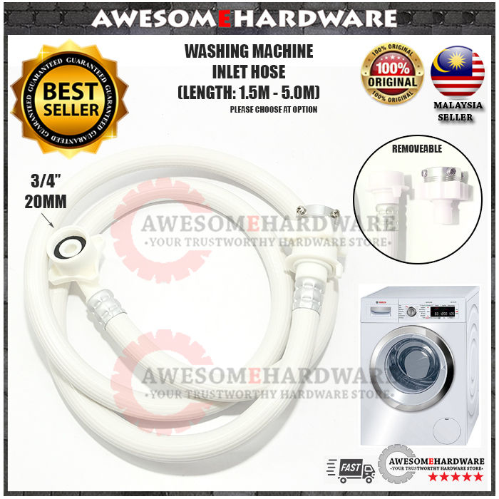 (1.5M, 2.0M, 3.0M, 4.0M, 5.0M) COMBO QUICK SNAP WASHING MACHINE INLET ...