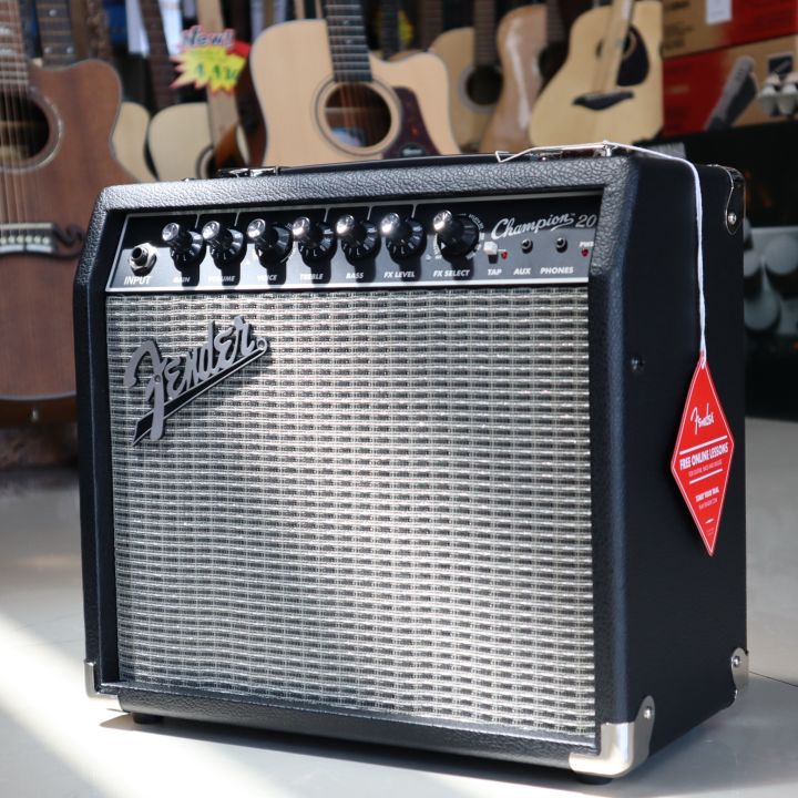 Fender รุ่น Champion 20 / รุ่น Frontman 20G ปรับ EQ ได้หลายเสียง ตู้ ...