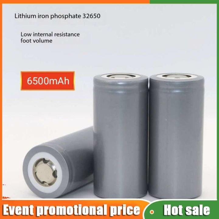 3.2V 6500mah 32650/32700 lifepo4 battery Lithium Phosphate Rechargeable ...