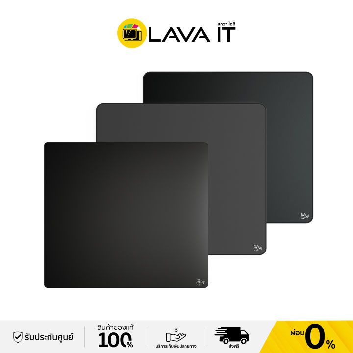 Glorious Elements Mousepad Fire, Ice, Air, แผ่นรองเมาส์เกมมิ่งสีดำ 3 ...