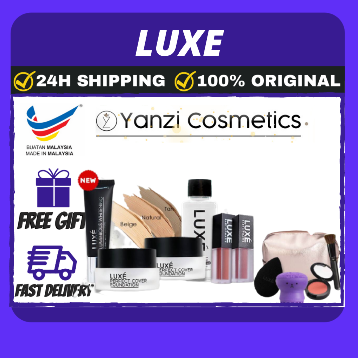 [READY SOCK + 100% ORIGINAL HQ] LUXE FOUNDATION YANZI COSMETICS | Lazada
