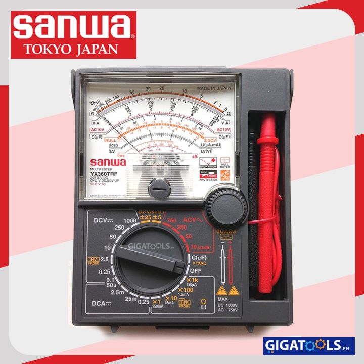 Sanwa YX360TRF Professional Analogue tester / Analog Multi Tester ...
