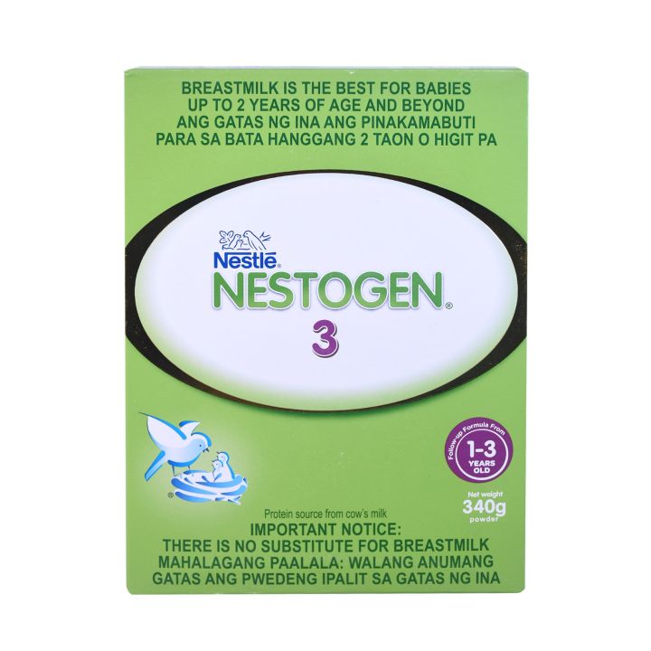 NESTOGEN 3 Milk Supplement for Children 1-3 Years Old 340g | Lazada PH