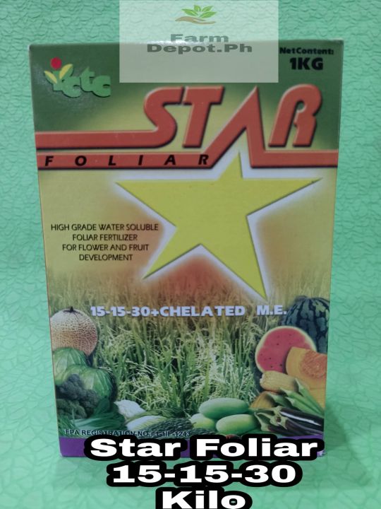 Star Foliar Fertilizer 15-15-30 + Chelated M. E. 1 Kilo ( same as Crop ...