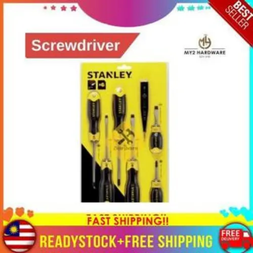 Original Stanley Magnetic Screwdriver set 6pc / Tester | Lazada