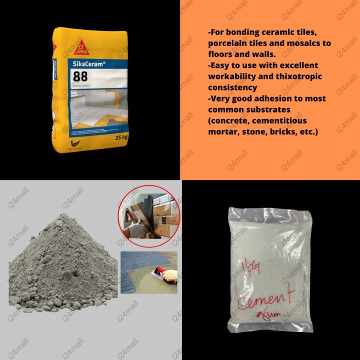 [1KG] Cement Gum / Siment Gum For Ceramic Tiles | Lazada