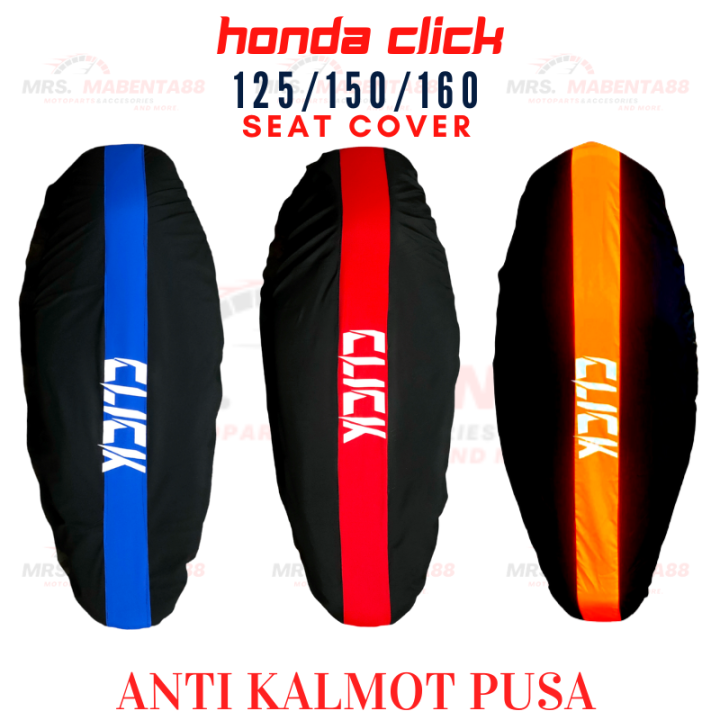 HONDA CLICK 125/150/160 EDITION TWO COLOR MOTORCYCLE SEAT COVER ANTI ...