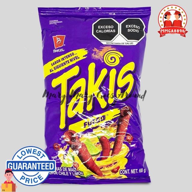 【Optimization】 TAKIS FUEGO MEXICO ORIGINAL BARCEL Tortilla Chips Nachos ...