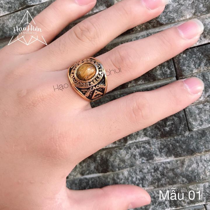 Nhẫn Mỹ đính đá Cao Cấp (Có 05 Mẫu) Hạo Hiên X.N008-40 - Quà sinh nhật ...