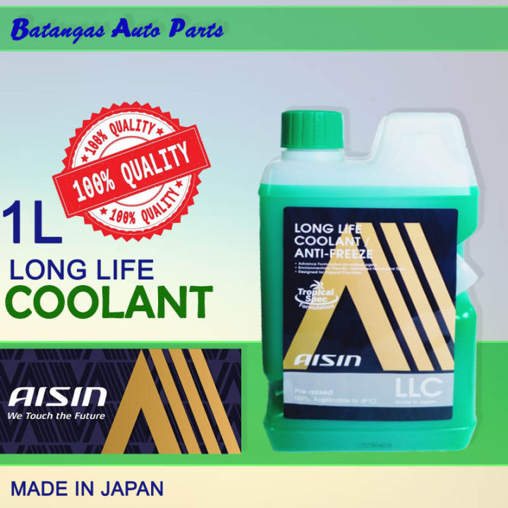 AISIN PRE-MIXED LONG LIFE COOLANT 1L (GREEN) MADE IN JAPAN | Lazada PH