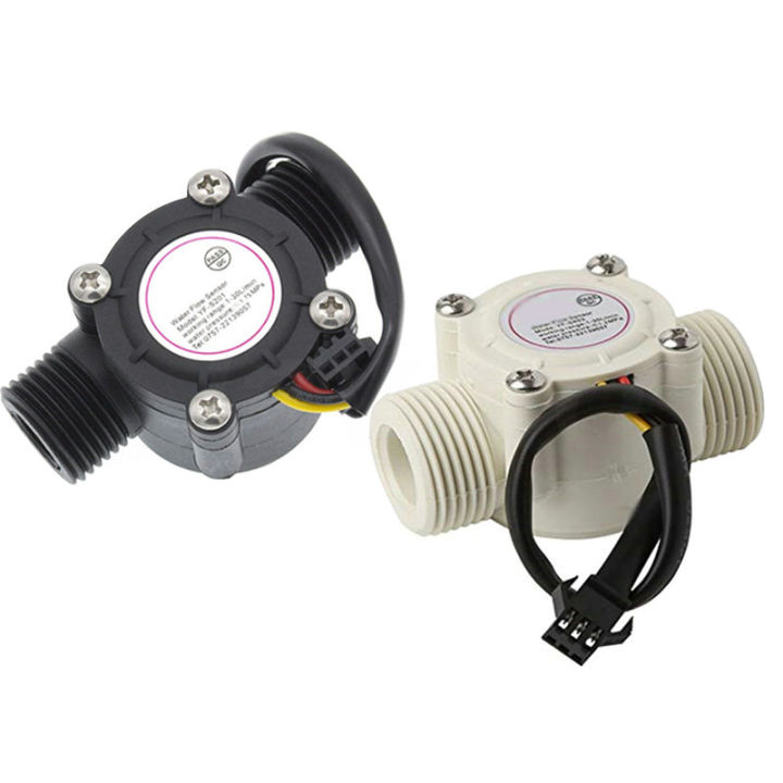Water Control Liquid Flow Sensor Switch YF-S201 DC 5-18V 1-30L/min 2 ...