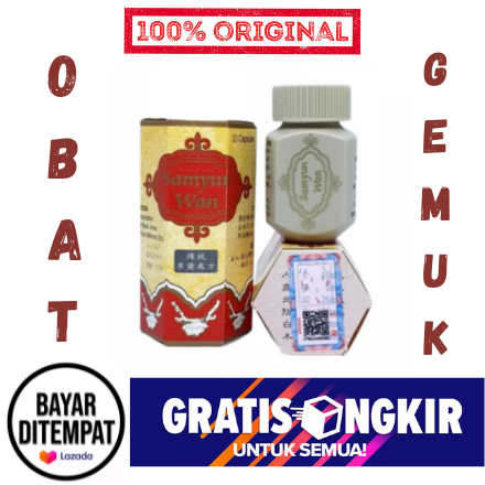 PROMO 2 BOTOL !!! COD - Sam Yun Wan BARCODE ORIGINAL Obat Penambah ...